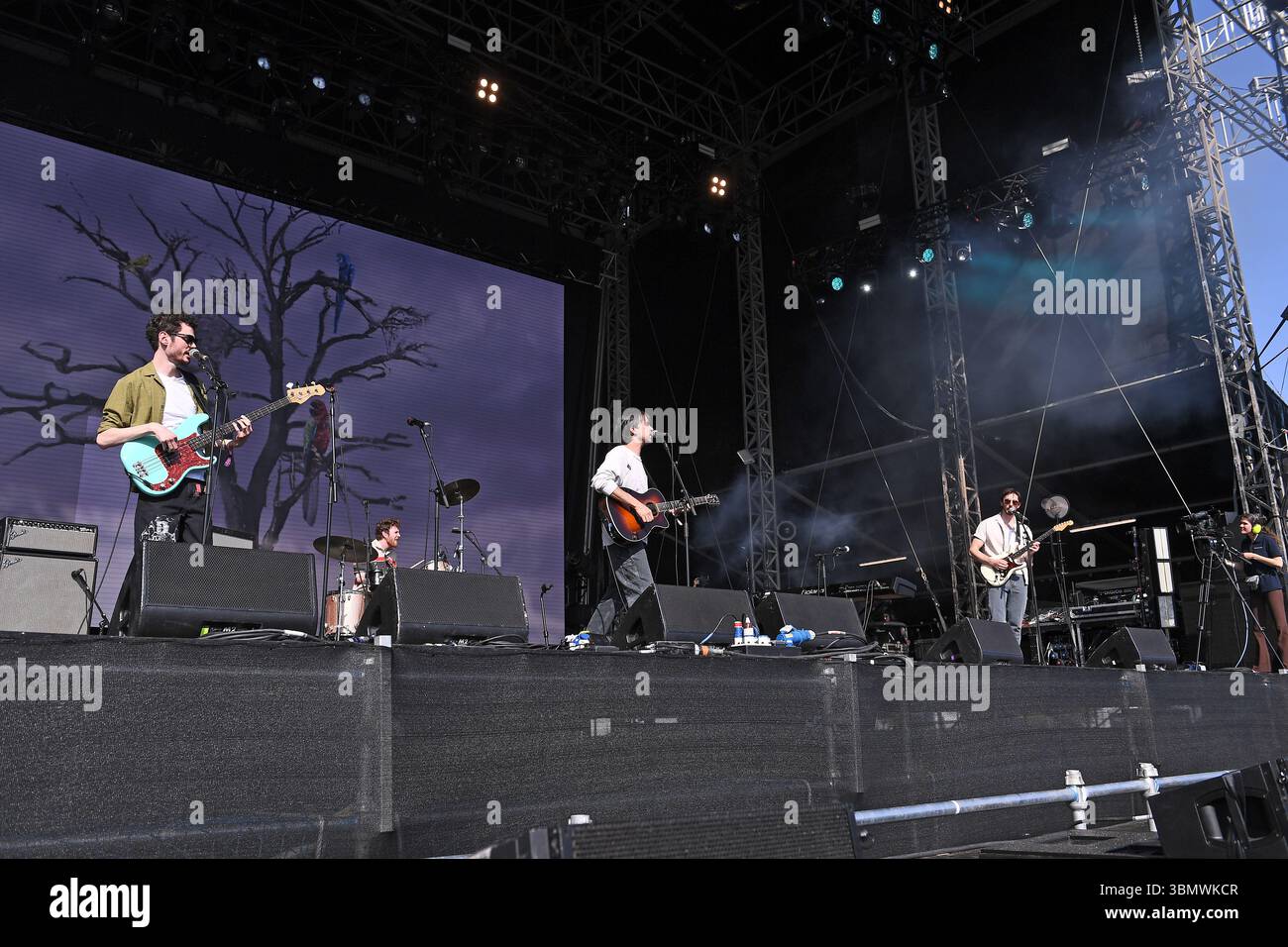 LONDON, ENGLAND - MAY 27: Alex G (Alexander Giannascoli) performing at ...