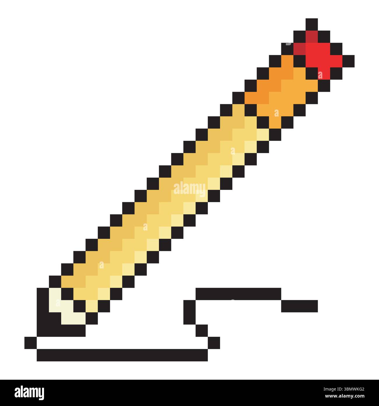 Check mark brush style Cut Out Stock Images & Pictures - Alamy