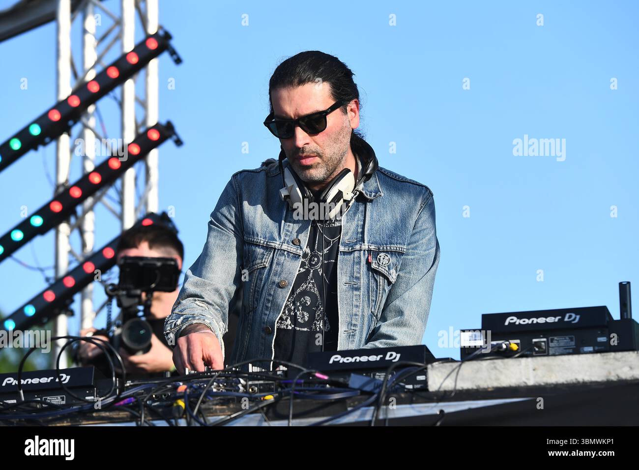 LONDON, ENGLAND - MAY 27: Erol Alkan performing at Wide Awake Festival ...