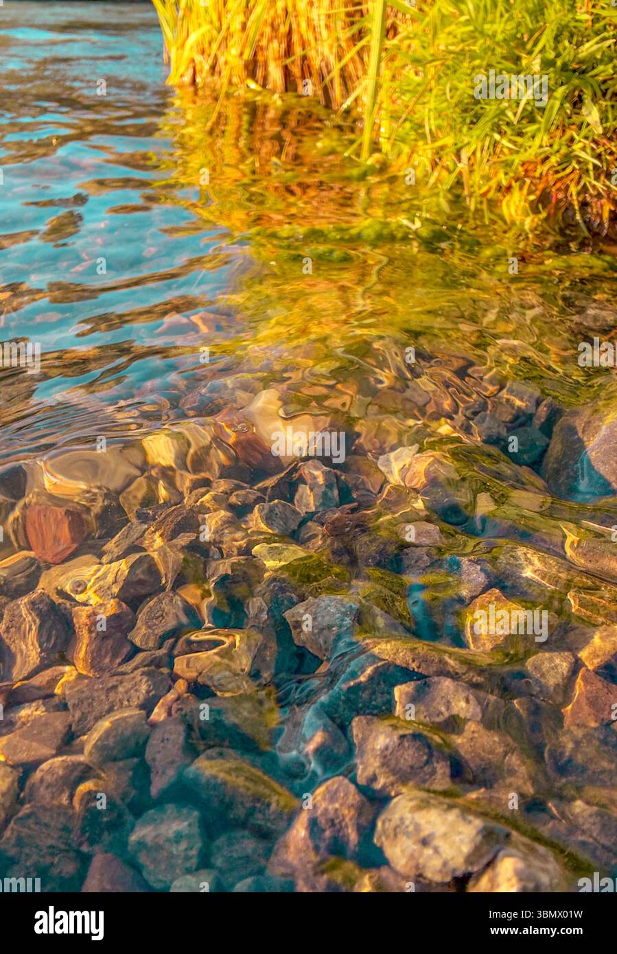 Surface river shows smooth hi-res stock photography and images - Alamy