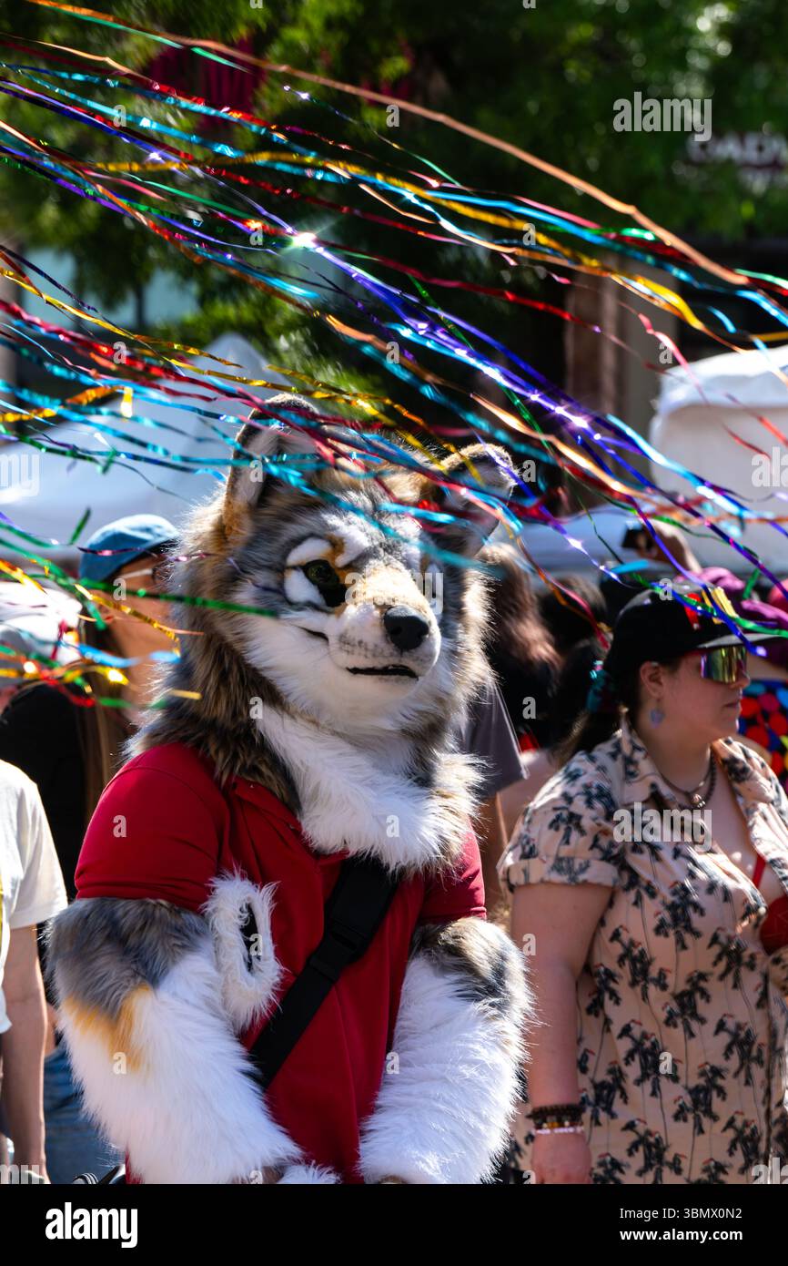 Seattle, USA. 28th Jun 2025. Seattle Pridefest in Capitol Hill. On ...