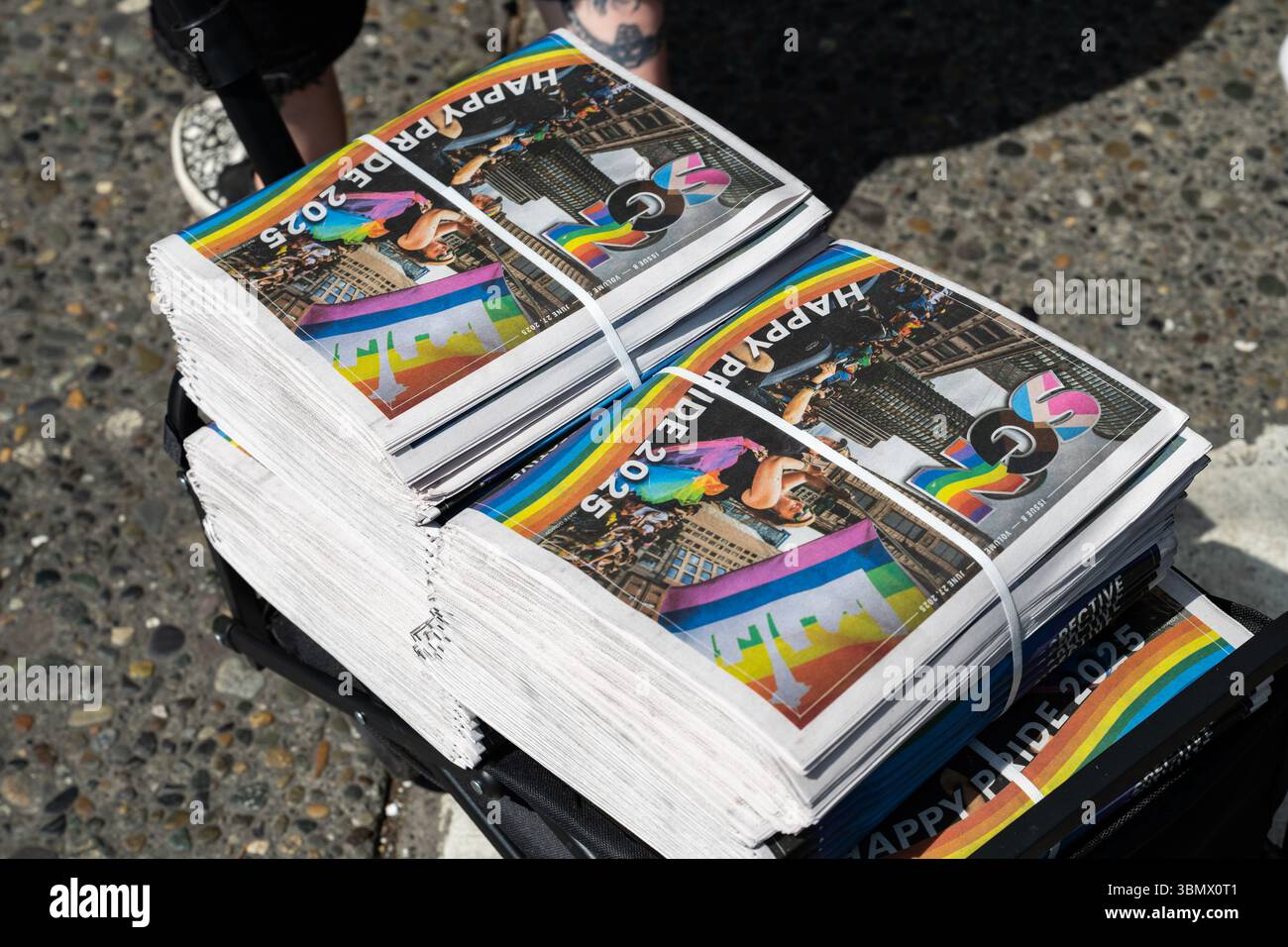 Seattle, USA. 28th Jun 2025. Seattle Pridefest in Capitol Hill. On ...