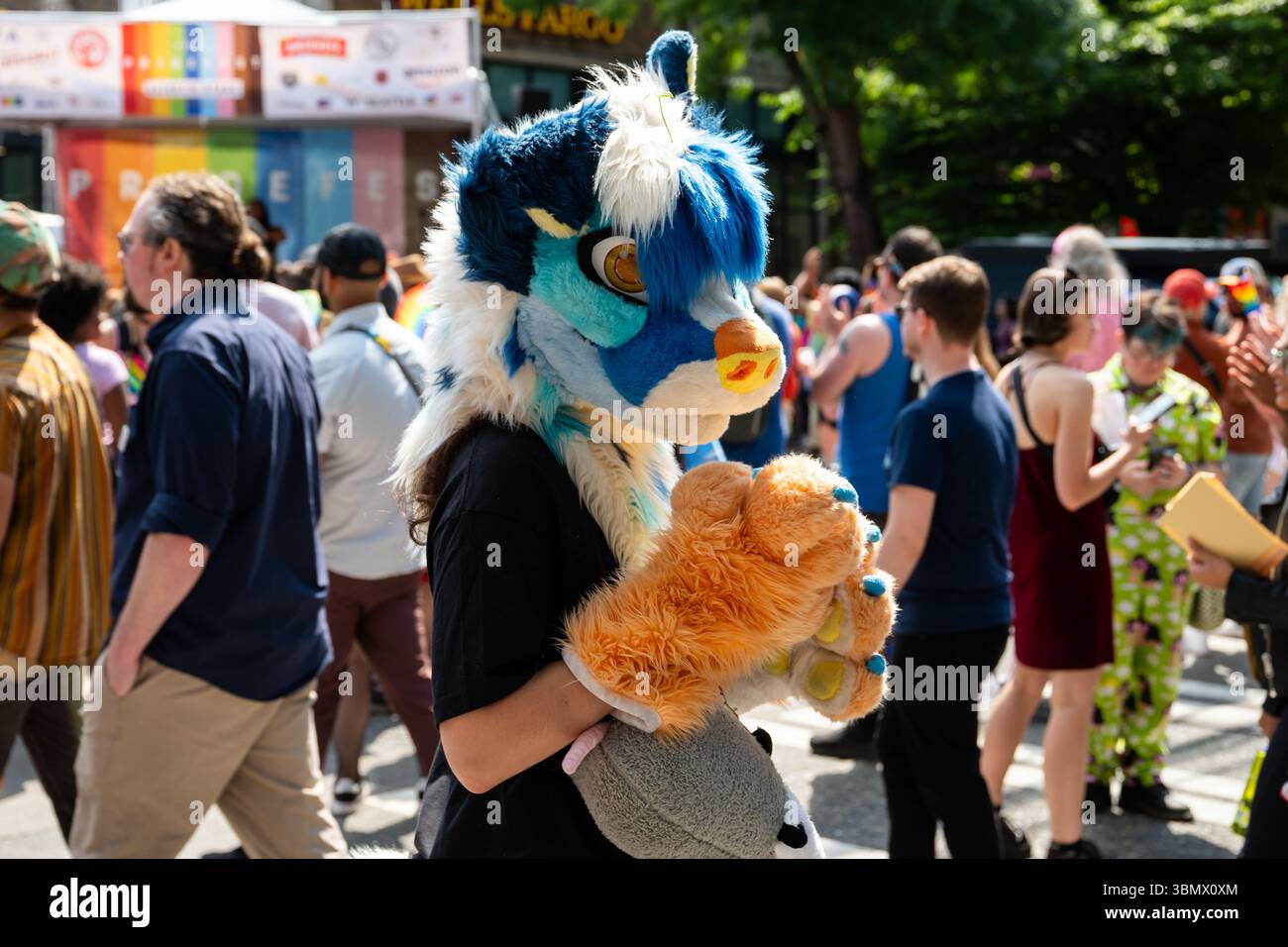 Seattle, USA. 28th Jun 2025. Seattle Pridefest in Capitol Hill. On ...