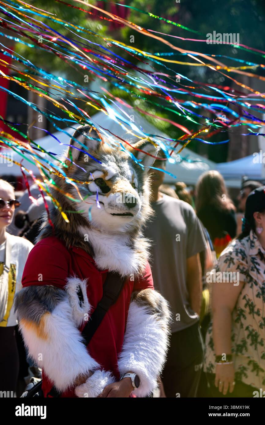 Seattle, USA. 28th Jun 2025. Seattle Pridefest in Capitol Hill. On ...