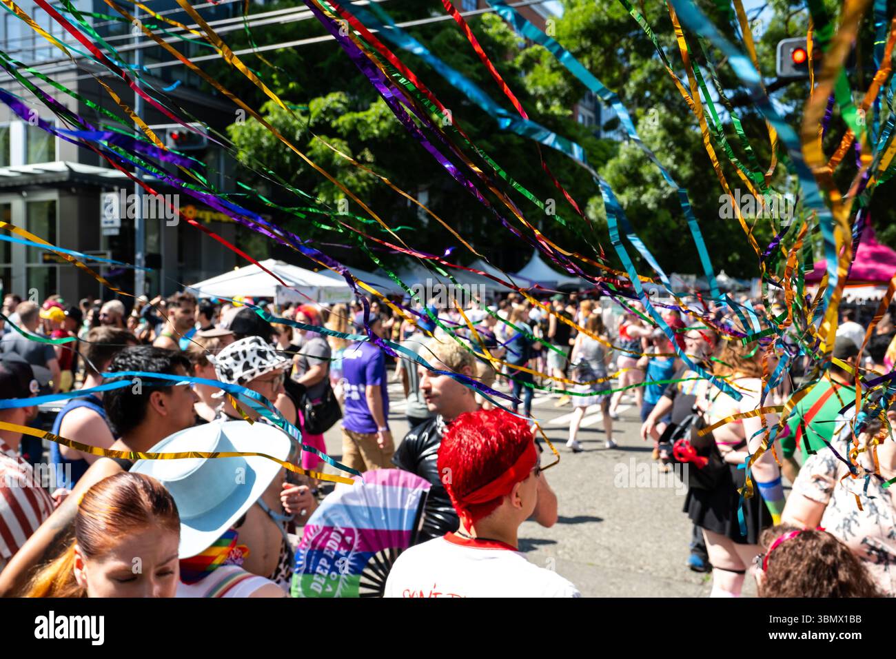 Seattle, USA. 28th Jun 2025. Seattle Pridefest in Capitol Hill. On ...