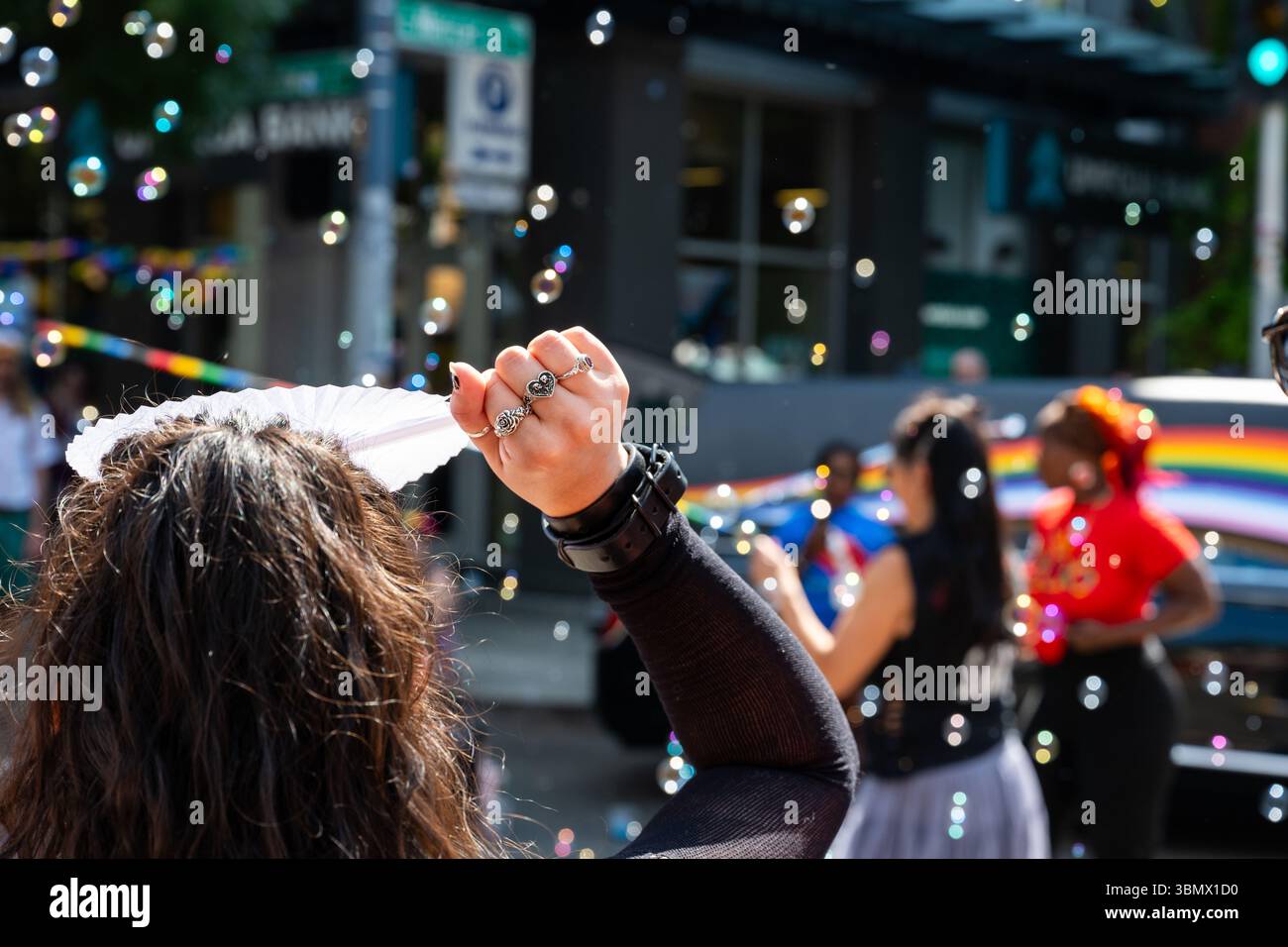 Seattle, USA. 28th Jun 2025. Seattle Pridefest in Capitol Hill. On ...