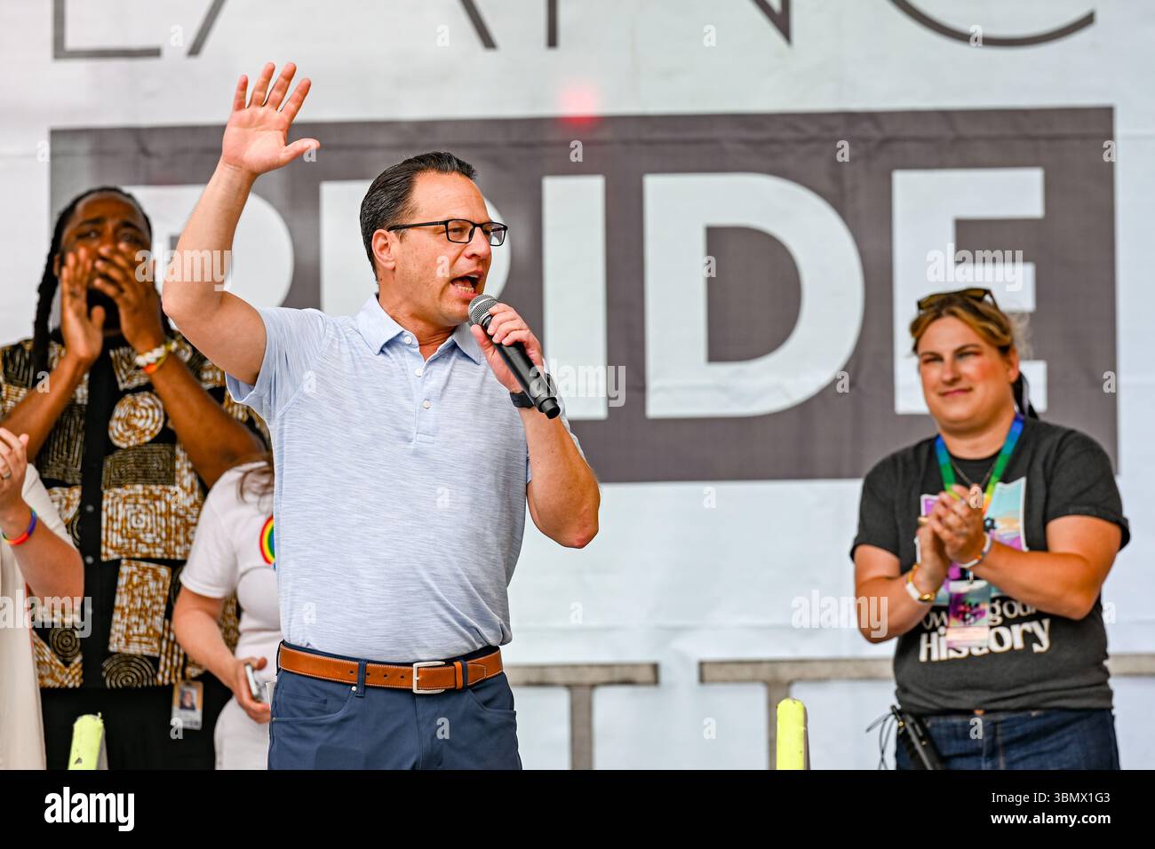 Josh shapiro pride festival hi-res stock photography and images - Alamy