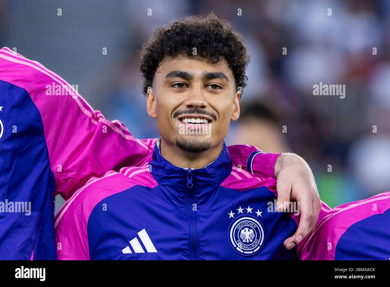 Nathaniel Brown (Deutschland, 3) bei der UEFA U21-Europameisterschaft ...