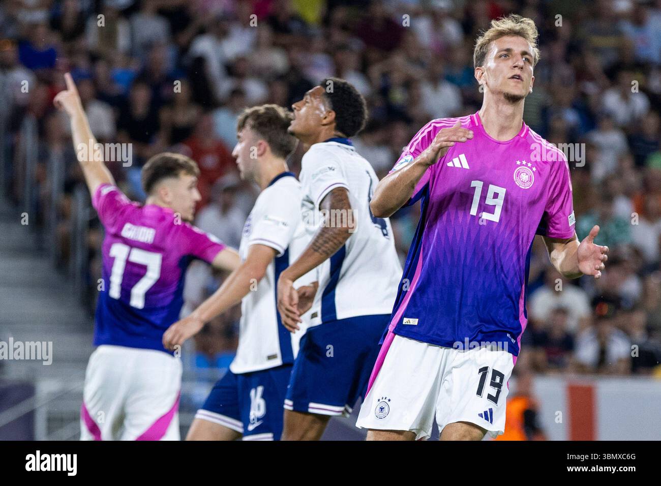 Nelson Weiper (Deutschland, 19) bei der UEFA U21-Europameisterschaft im ...