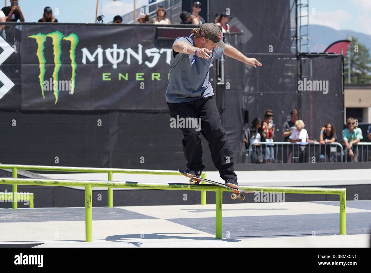 SALT LAKE CITY, UT - JUNE 28: Jamie Foy competes in Men's Skateboarding ...