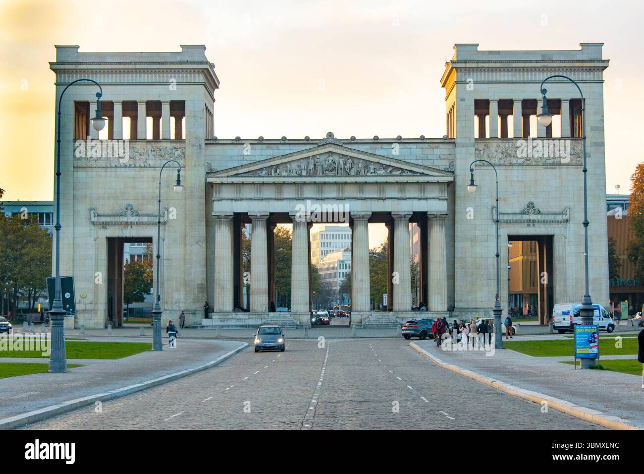 Propylaea City Gate - Munich - Germany Stock Photo - Alamy