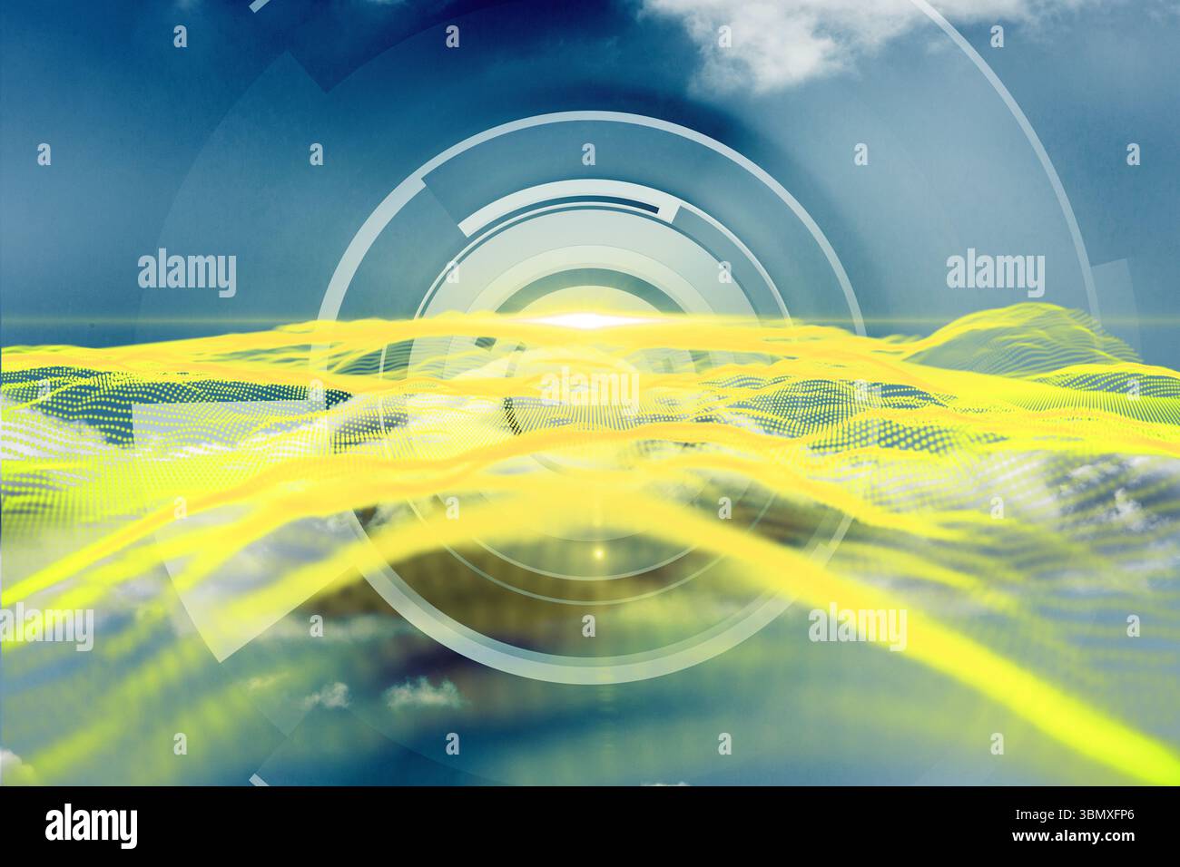 Abstract yellow white gradient background hi-res stock photography and ...