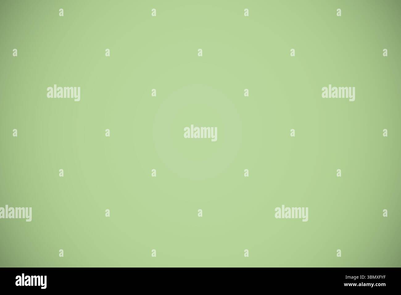 Light green radial gradient is filling frame in flat design, showing ...
