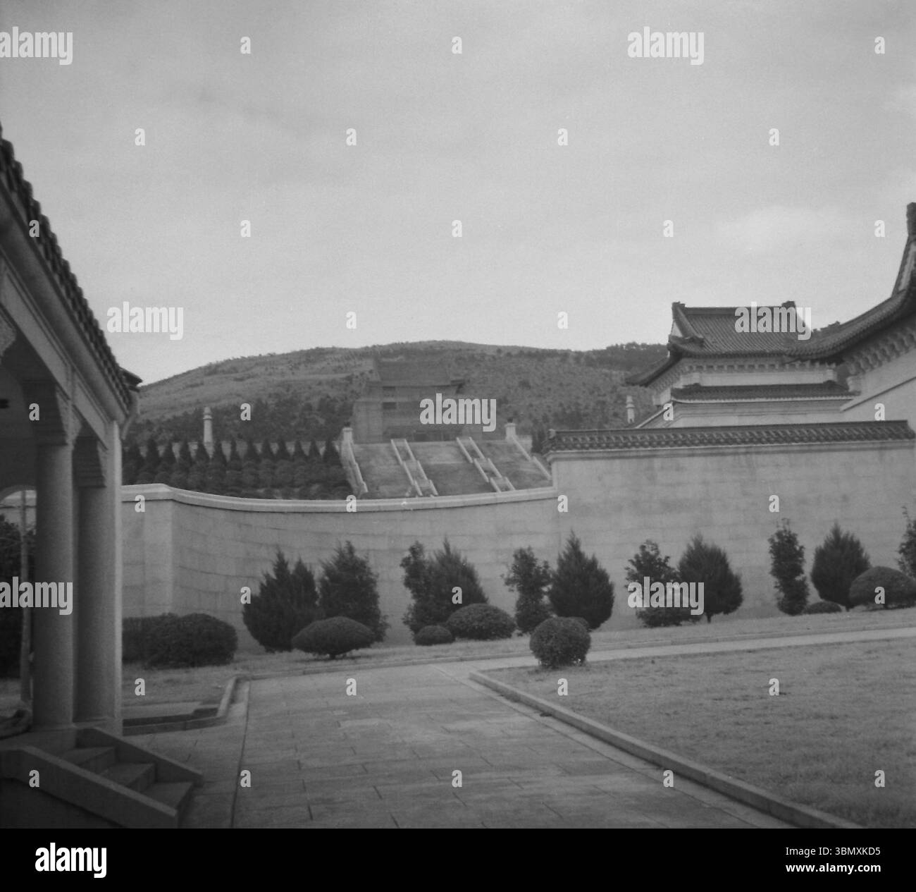 Vintage photo of Sun Yat-sen Mausoleum, during Second Sino-Japanese War ...