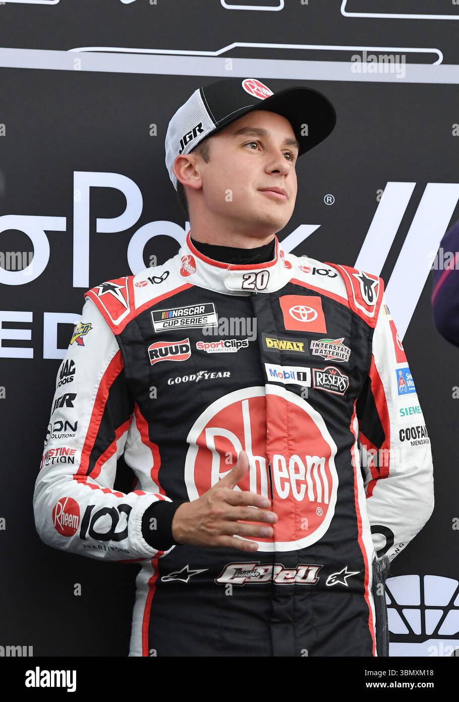 ATLANTA, GA - JUNE 28: Christopher Bell (#20 Joe Gibbs Racing Rheem ...