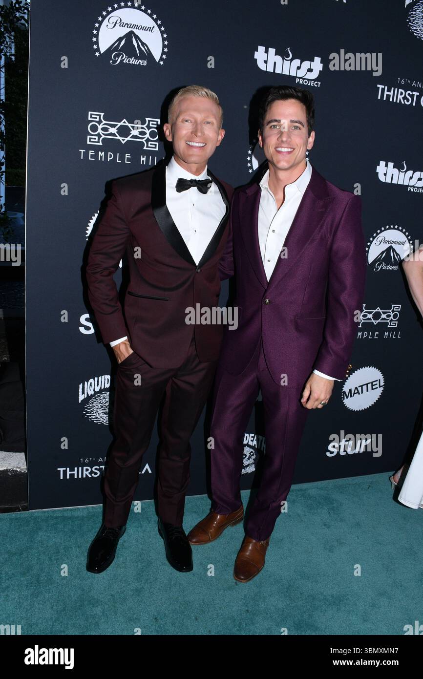 Los Angeles, California, USA 28th June 2025 Seth Maxwell and Mike ...