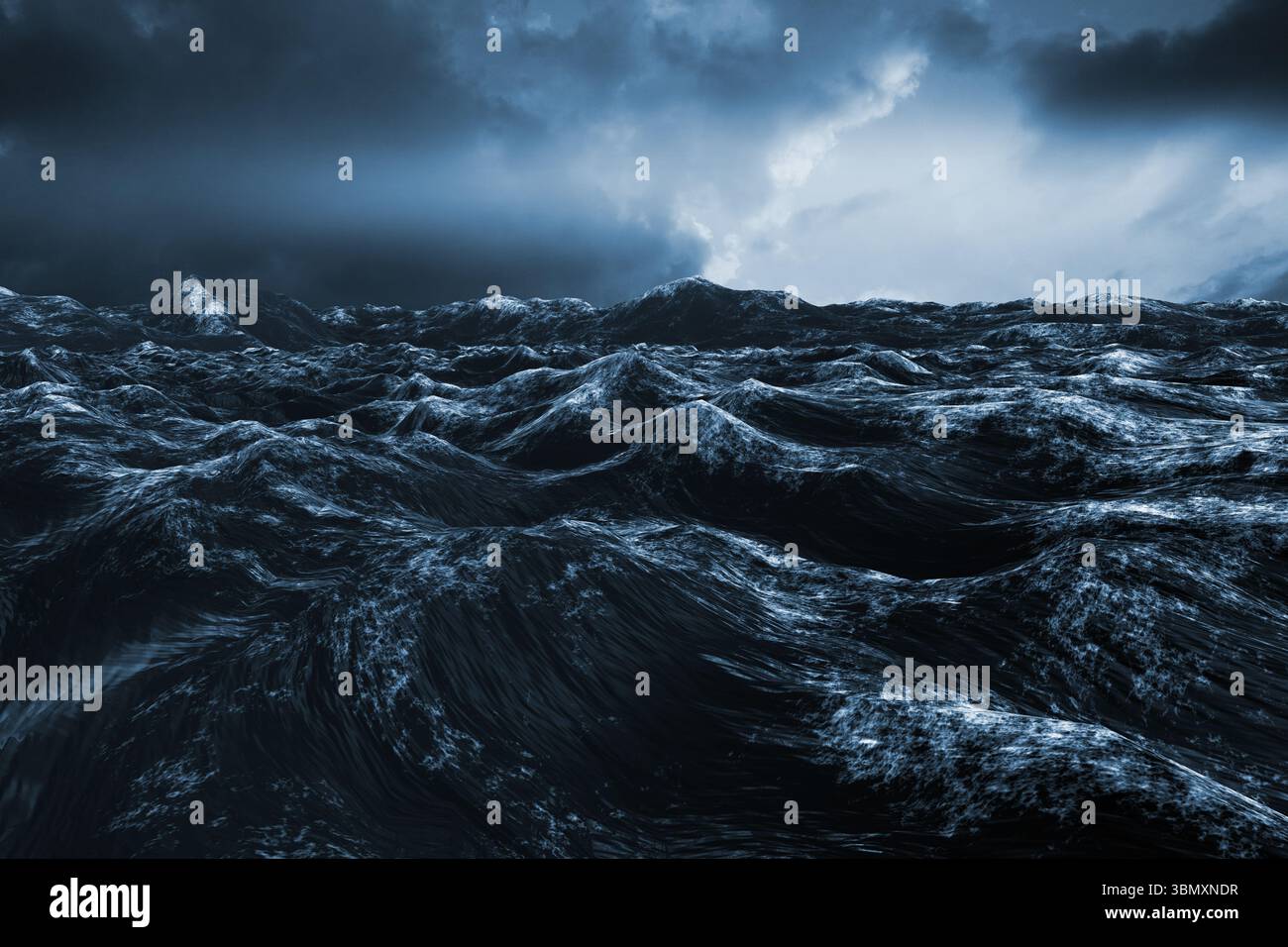 Dramatic ocean view waves hi-res stock photography and images - Alamy
