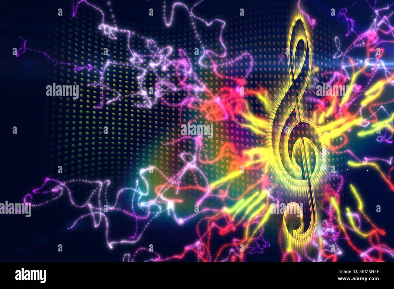 Treble clef notes hi-res stock photography and images - Alamy