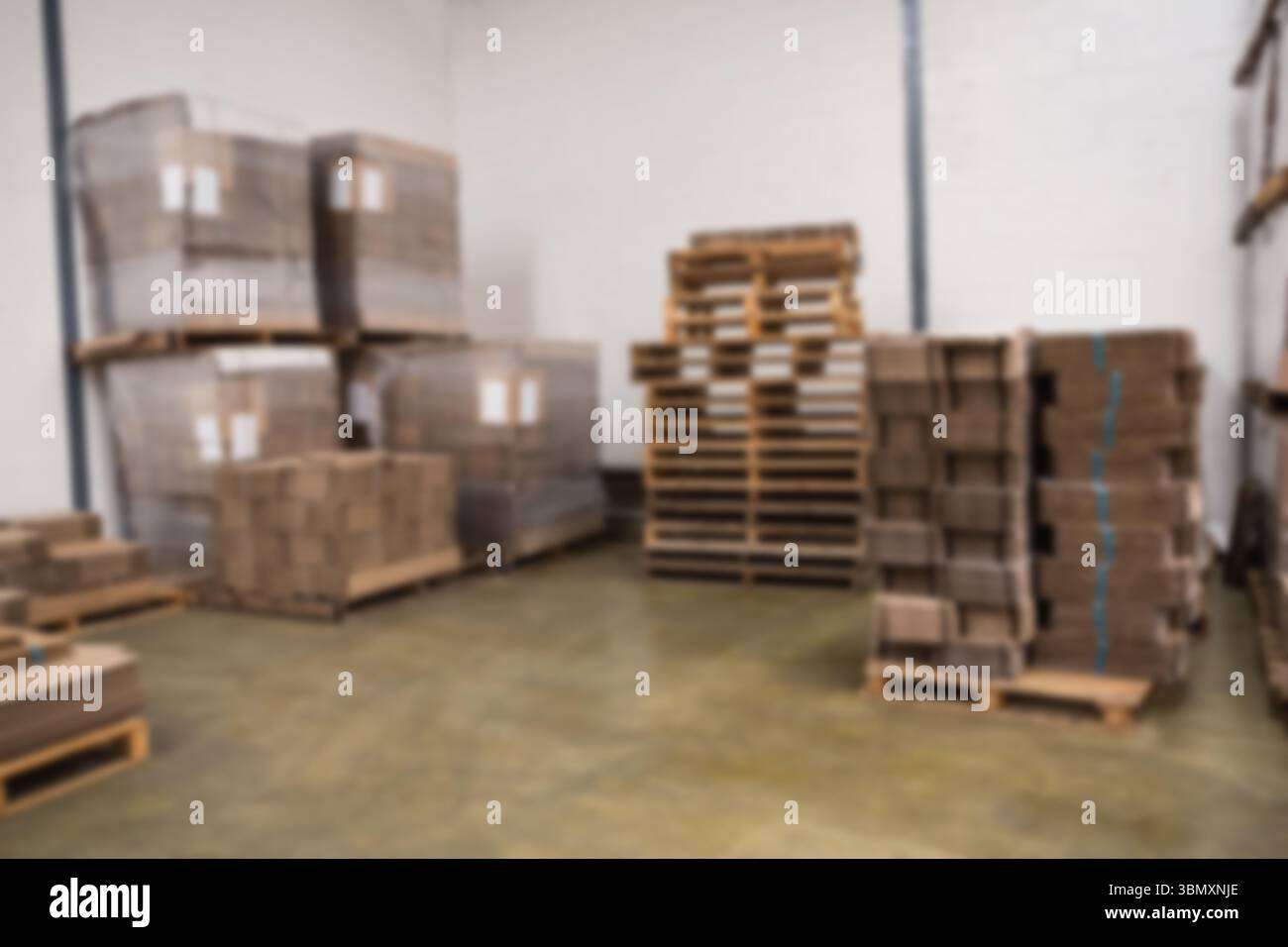 Stack boxes on pallet pallet hi-res stock photography and images - Alamy