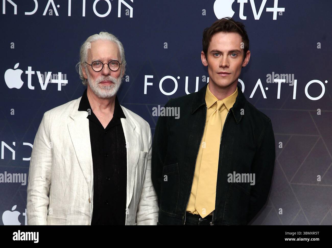 Terrence Mann and Cassian Bilton attend the Foundation Season Three ...
