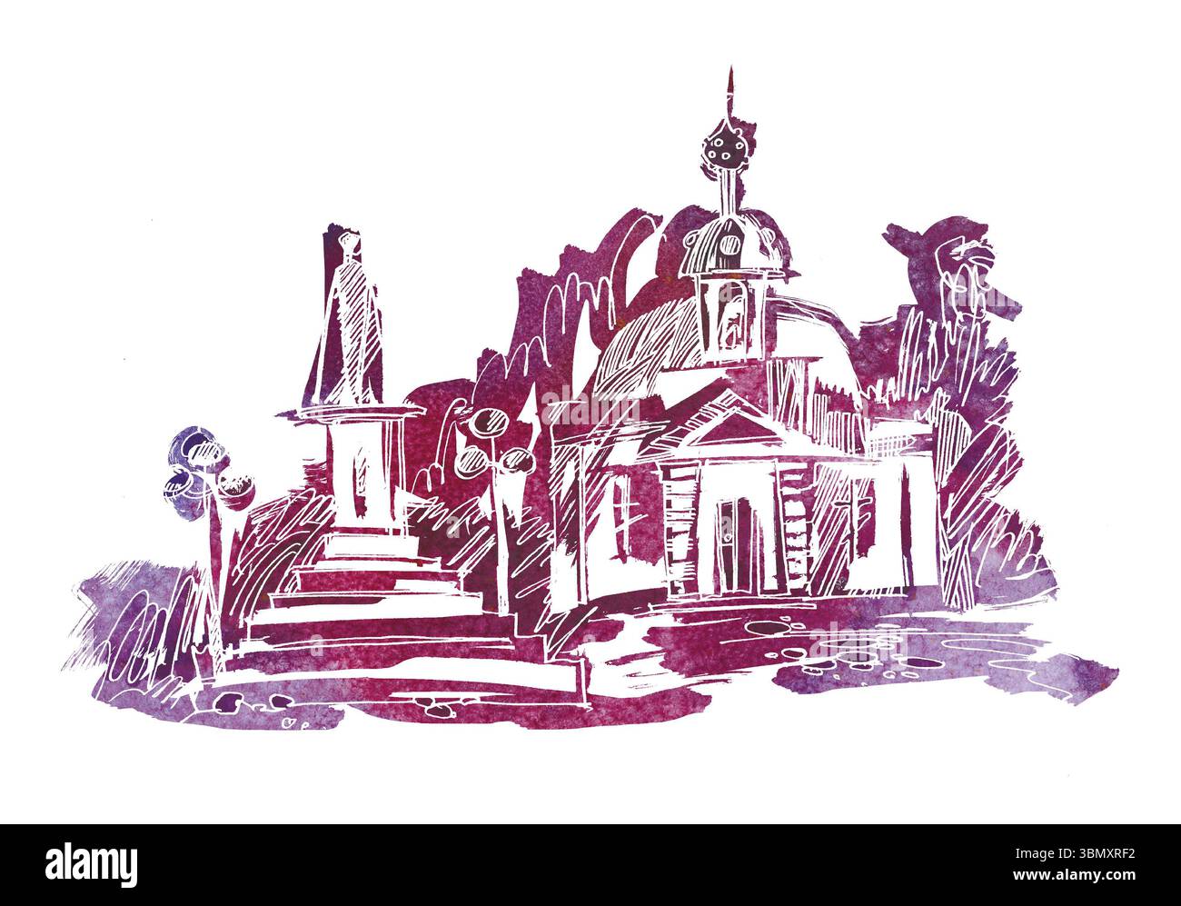 Design monument pen ink hi-res stock photography and images - Alamy