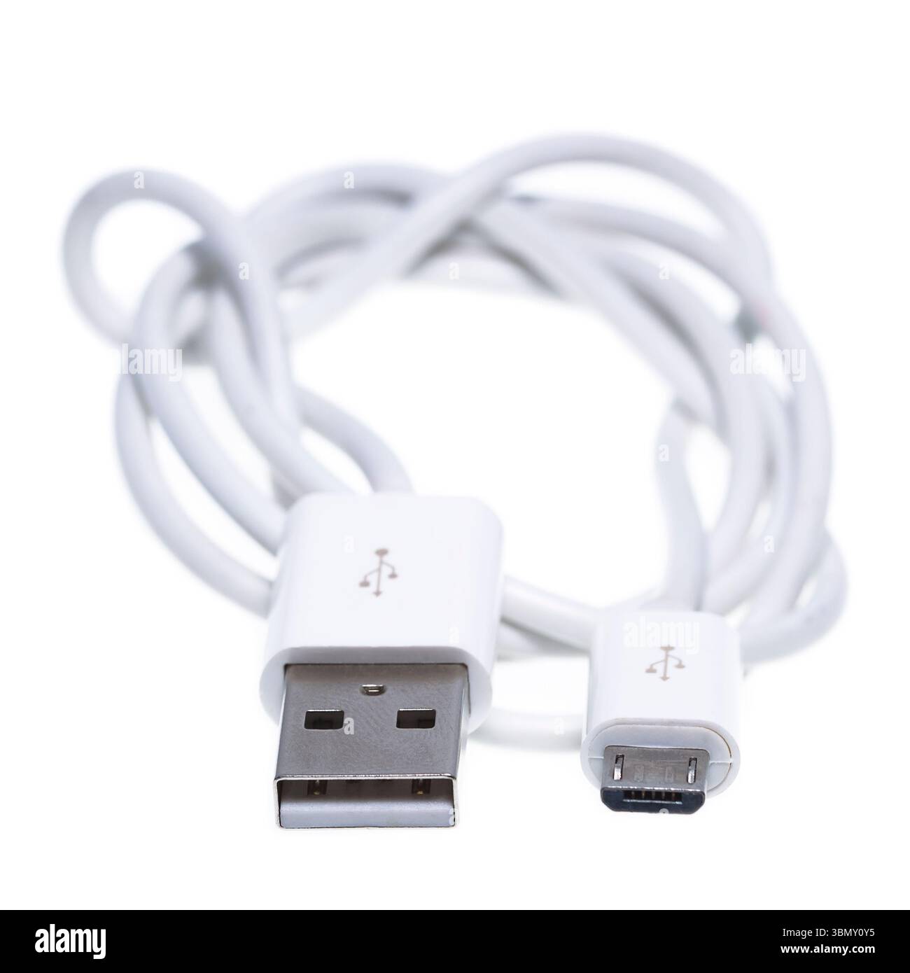 Laptop charger isolated on Cut Out Stock Images & Pictures - Alamy