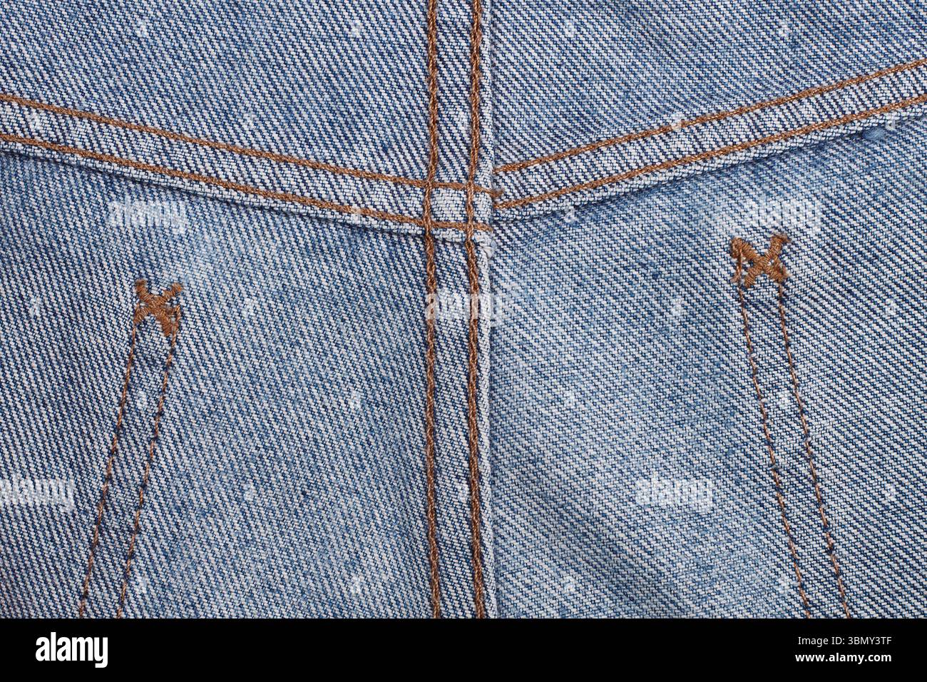 It is Stitch and seam clothing for leg of jeans for pattern Stock Photo ...