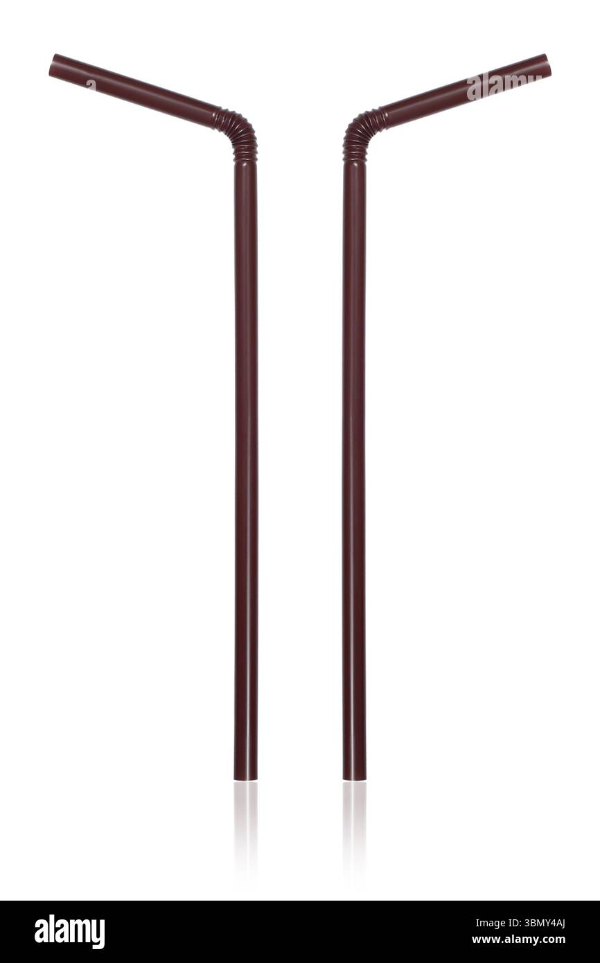 Two straws and one drink hi-res stock photography and images - Alamy