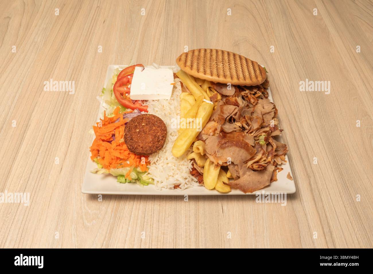 the most recognized form in Europe, the döner kebab ("rotating meat ...