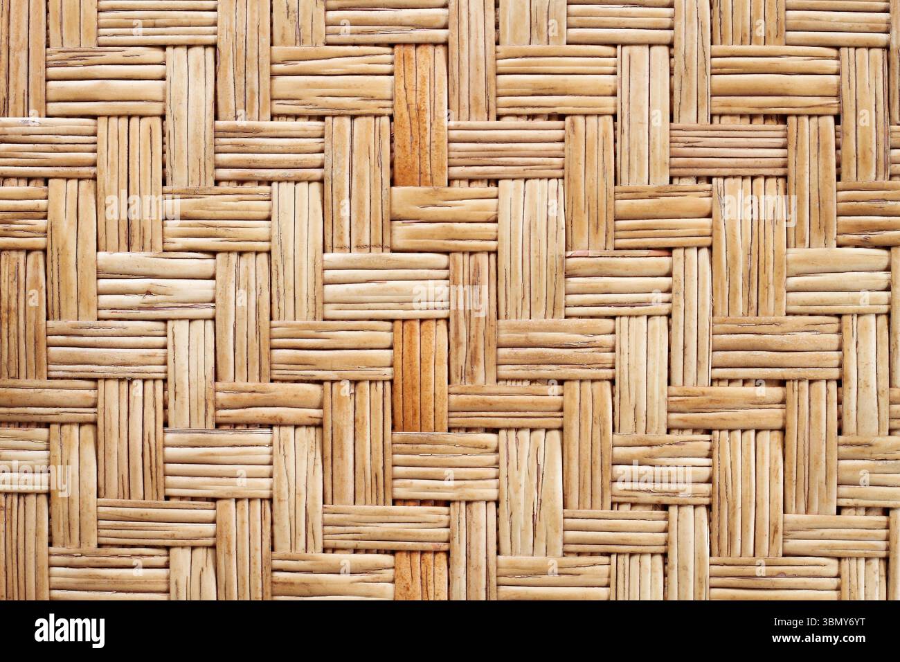It is Woven rattan mat for pattern and background Stock Photo - Alamy