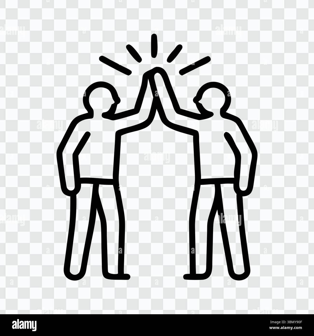 Partnership synergy Stock Vector Images - Alamy