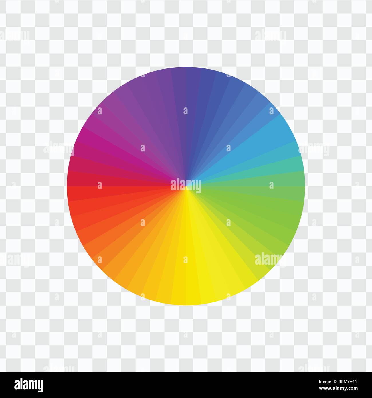 "Color Wheel Icon: Spectrum of Rainbow Colors Stock Vector Image & Art ...