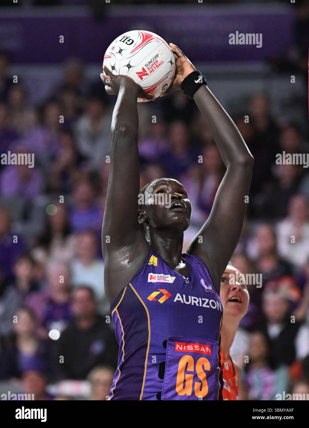 Brisbane, Australia. 29th June, 2025. Mary Cholhok of the Firebirds ...
