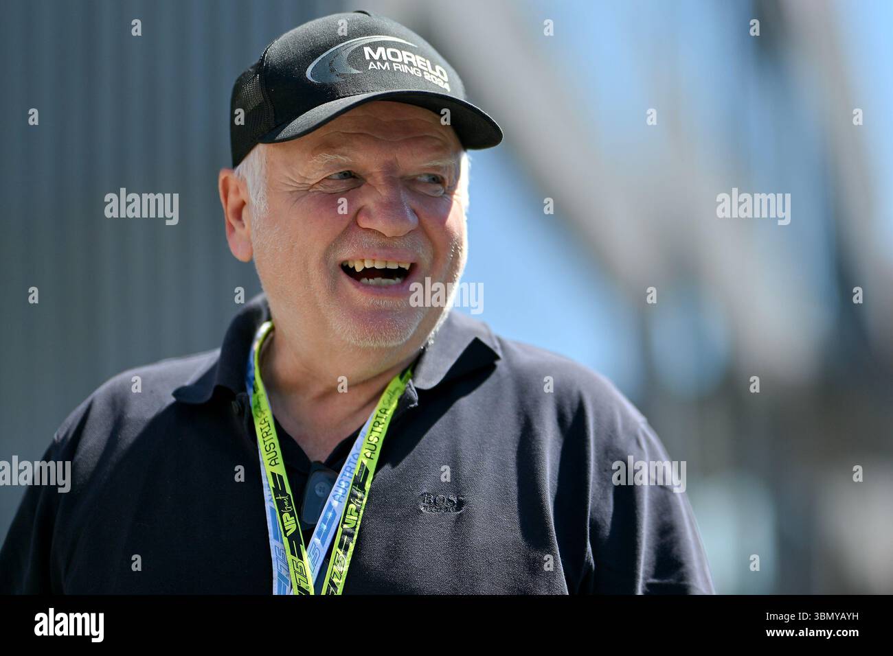 SPIELBERG, AUSTRIA - JUNE 29: Norbert Vettel, father of Sebastian ...