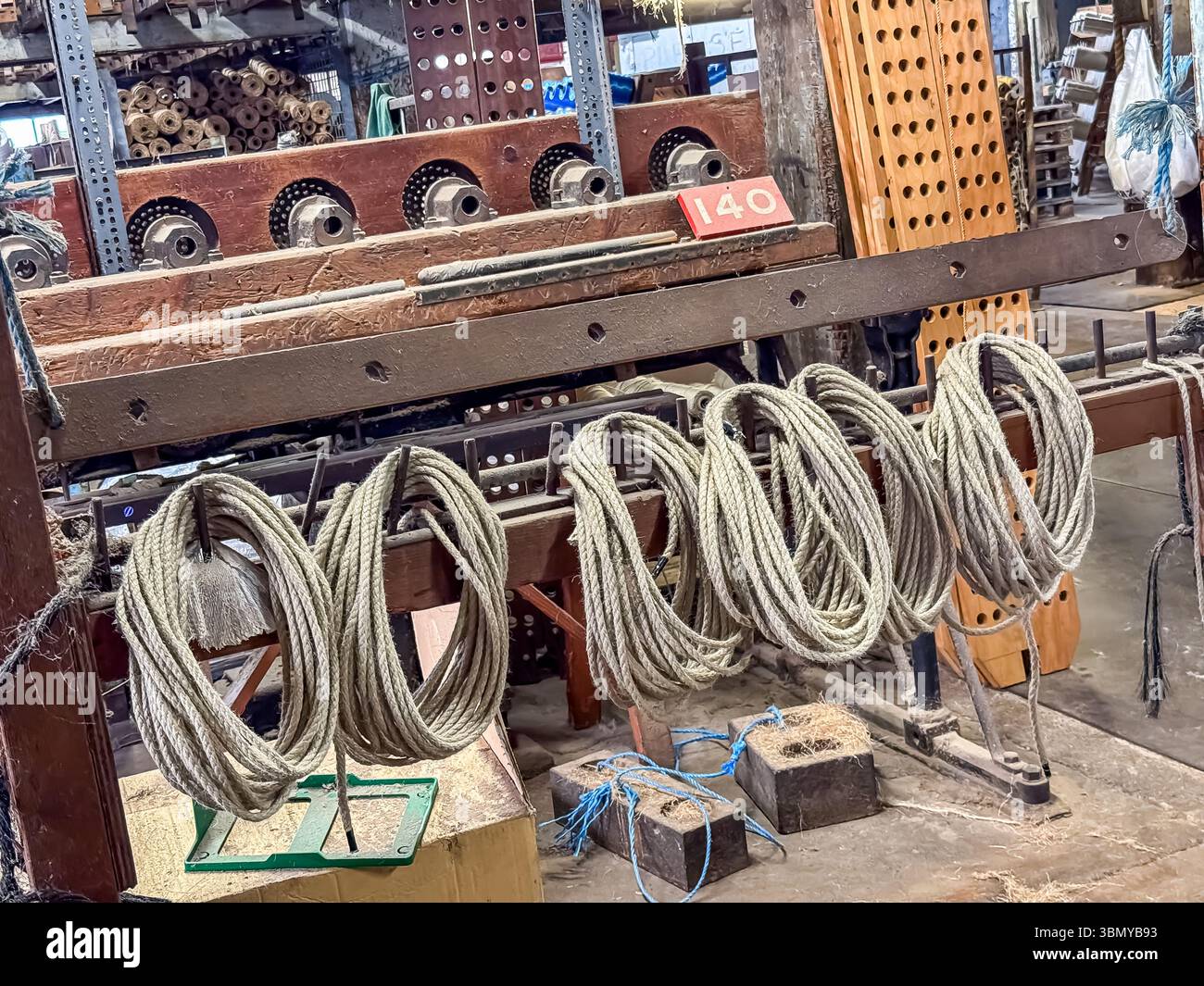 The Ropery, The Historic Dockyard Chatham, Kent Stock Photo - Alamy