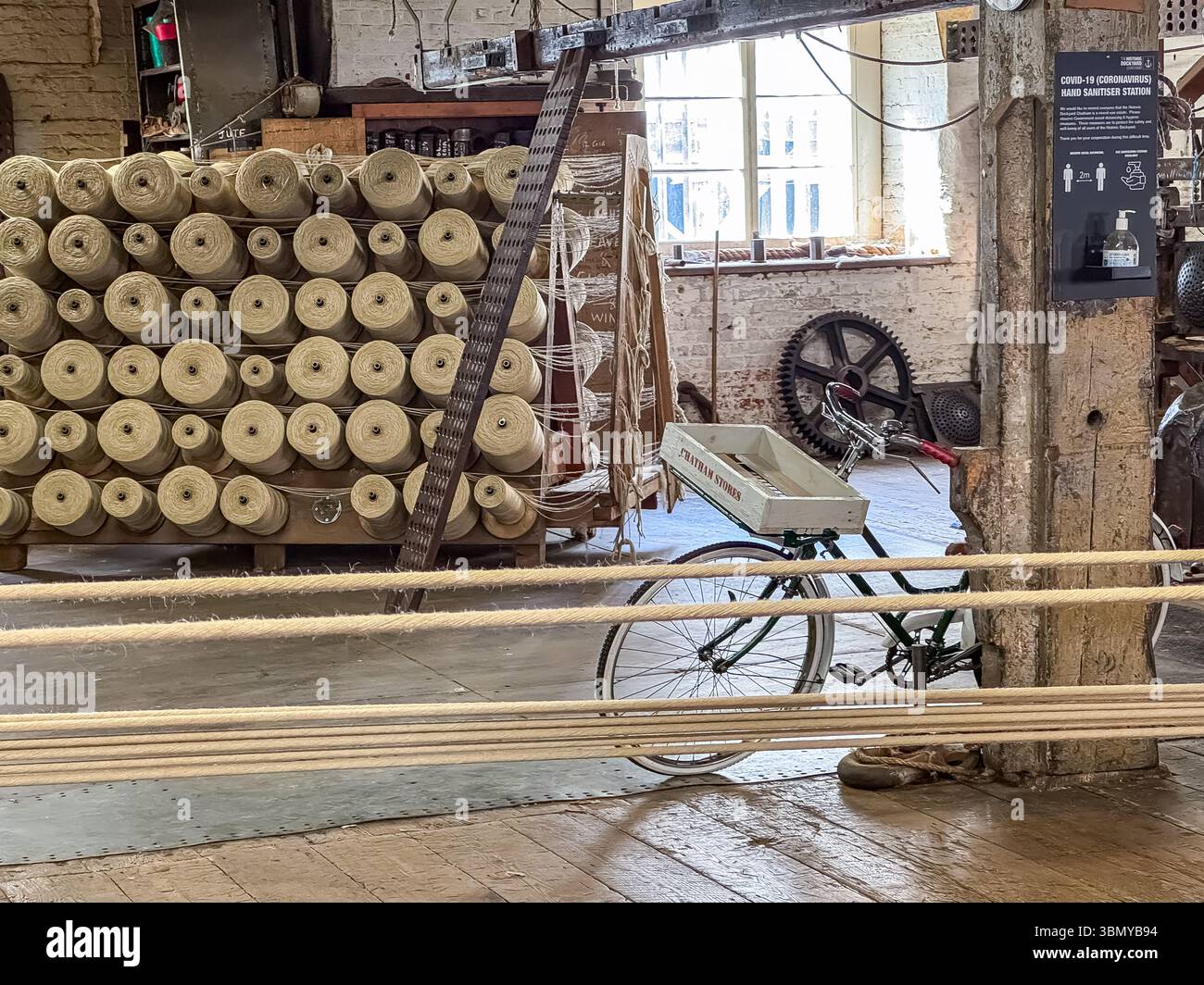 The Ropery, The Historic Dockyard Chatham, Kent Stock Photo - Alamy