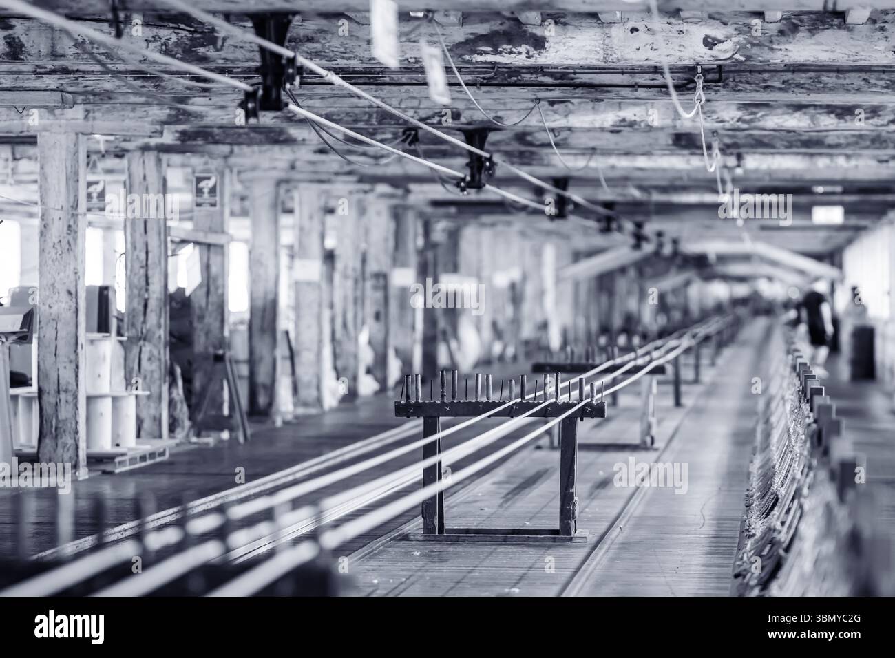 The Ropery, The Historic Dockyard Chatham, Kent Stock Photo - Alamy