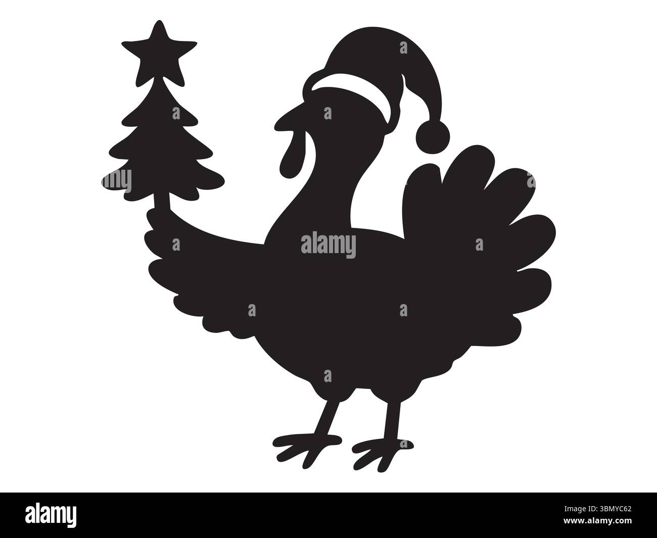 Poultry tree Black and White Stock Photos & Images - Alamy