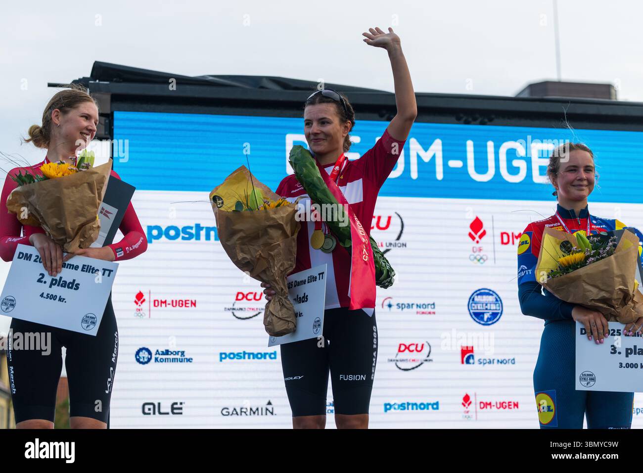 Aalborg, Denmark. 27th, June 2025. Rebecca Koerner (UNO-X MOBILITY ...