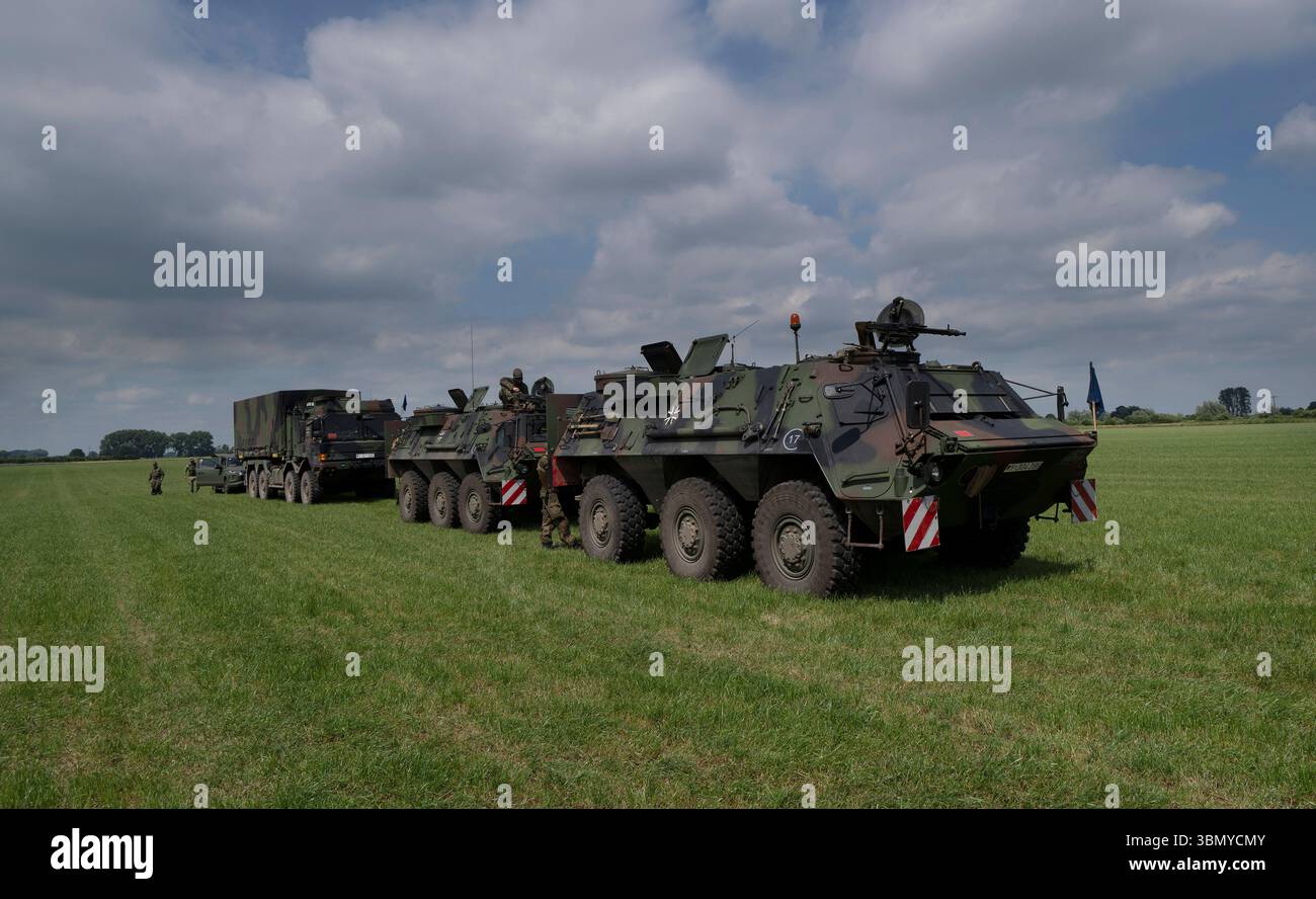 Nato Manöver Grand Crossings 2025 am Niederrhein Im Rahmen der NATO ...