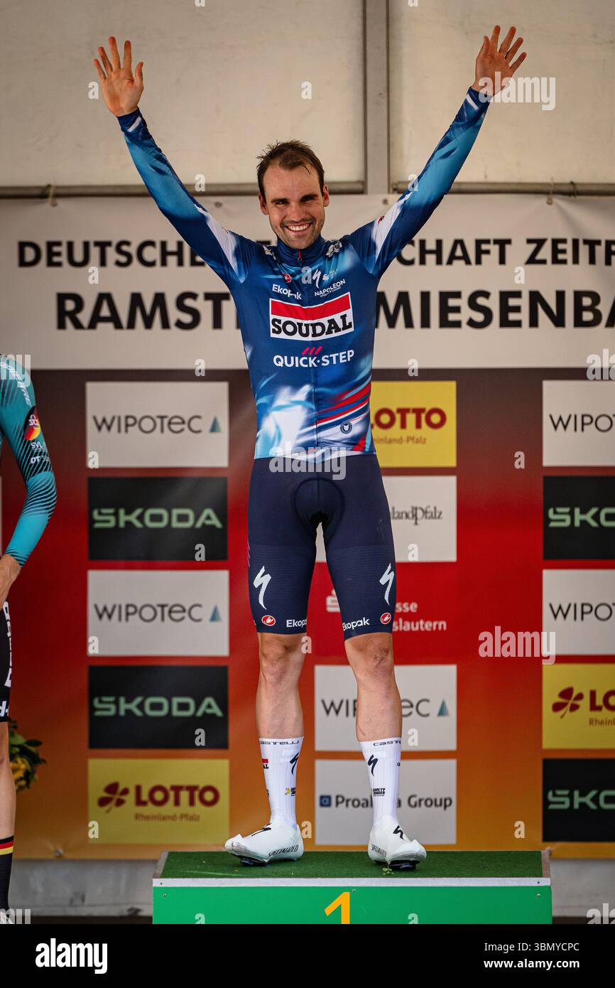 SCHACHMANN Maximilian ( GER ) SOUDAL - QUICK-STEP ( SOQ ) - BEL Winner - First Place - Award ...