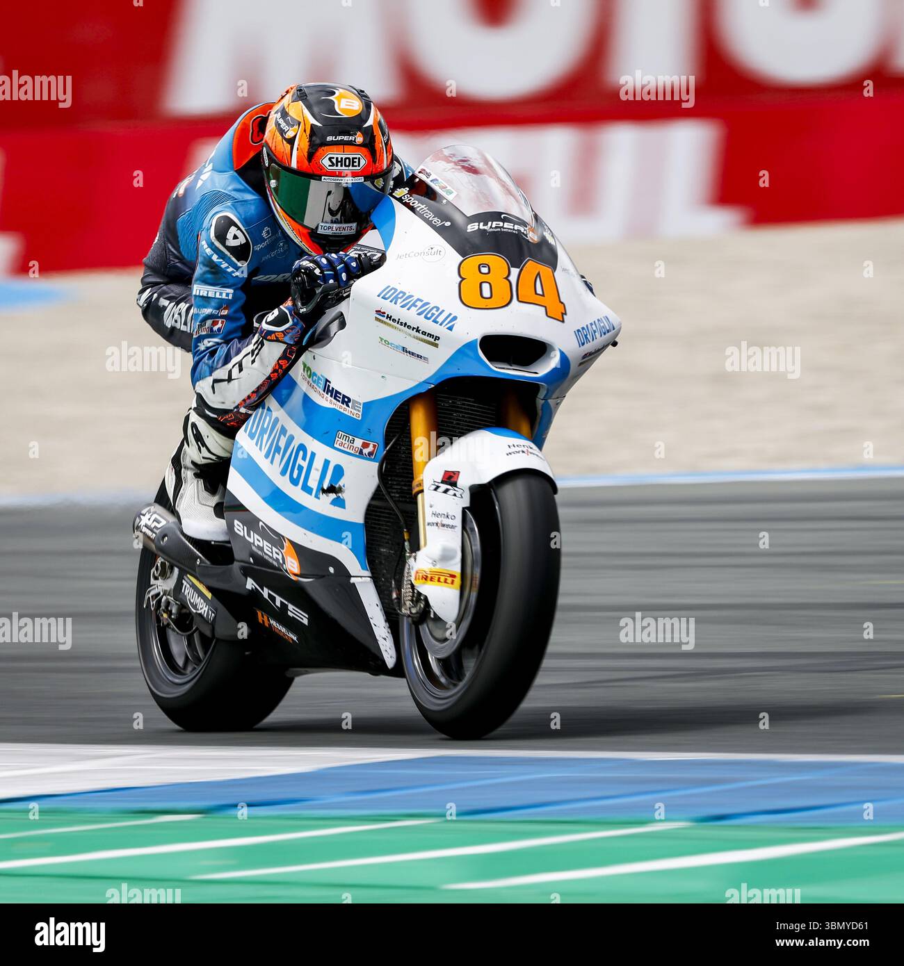 ASSEN - Zonta van den Goorbergh (NED) on his Kalex on his Kalex during ...