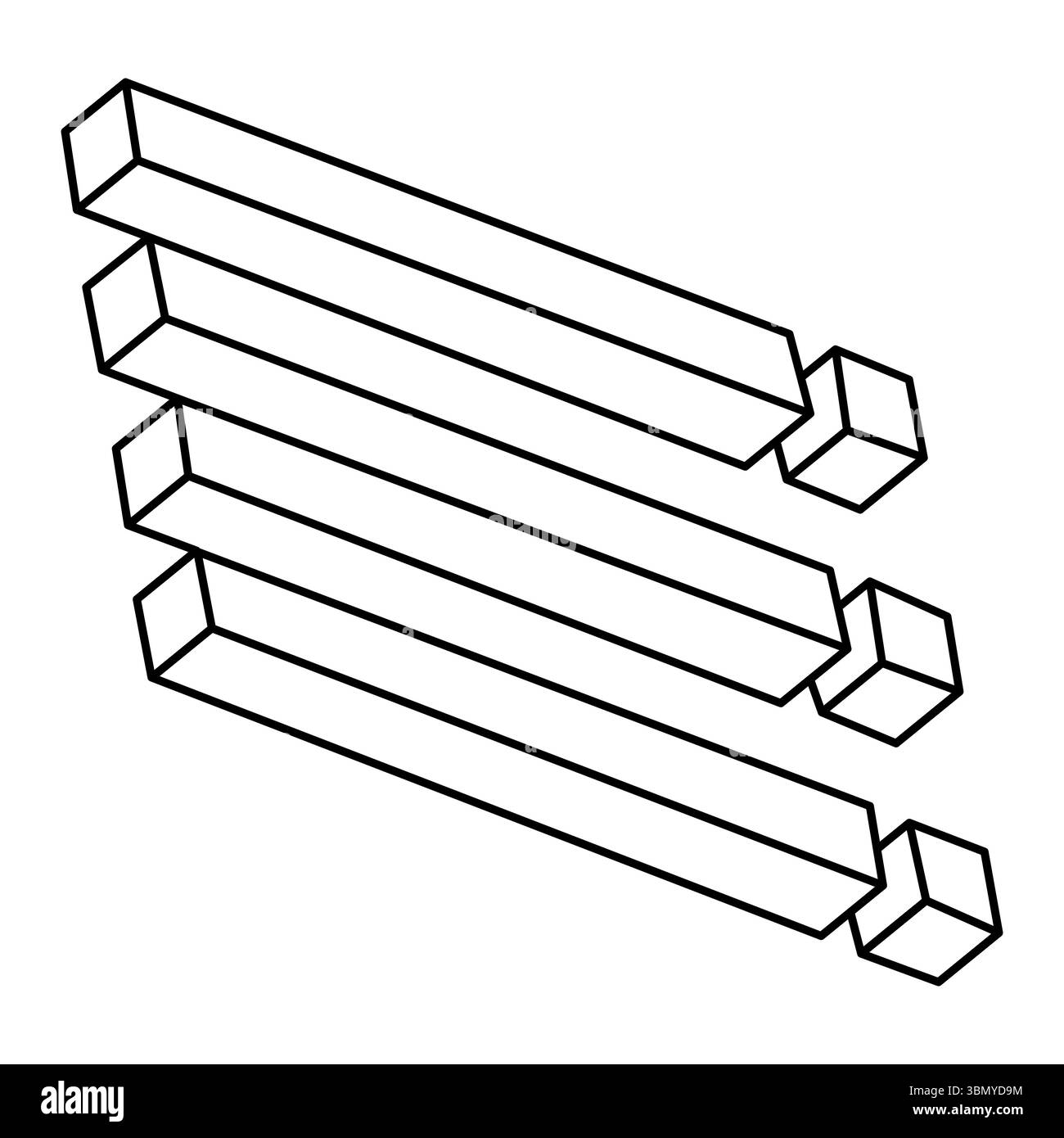 Impossible box Black and White Stock Photos & Images - Alamy