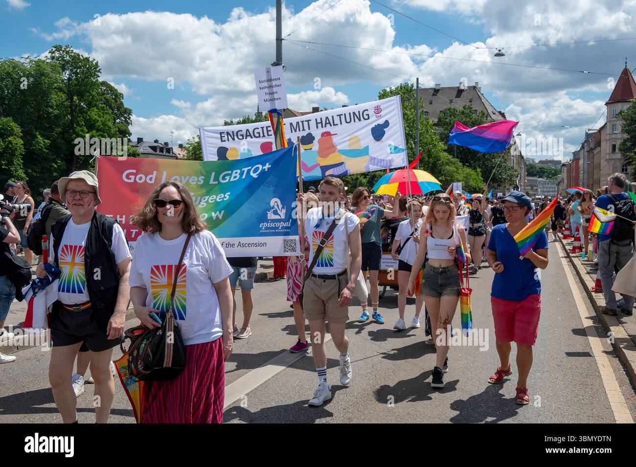 Muenchen, CSD Politparade, Sozialdienst katholischer Frauen Muenchen ...