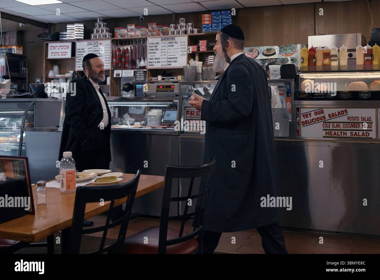 Hasidic Jewish men shop inside Gottlieb's Restaurant on Monday, June 16 ...