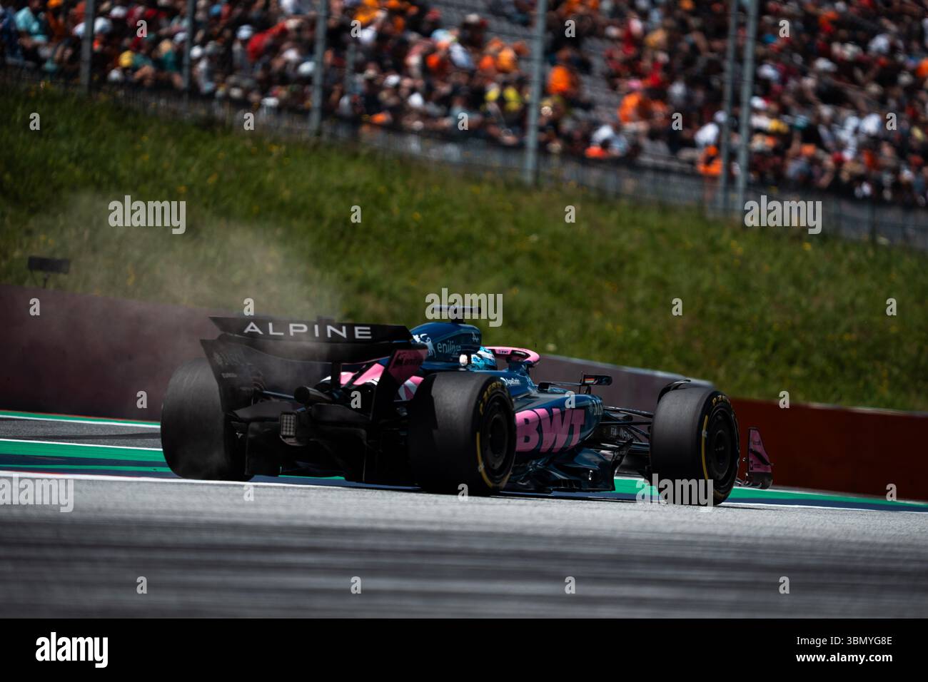 Spielberg, Austria. 28th June, 2025. BWT Alpine F1 Team's French driver ...