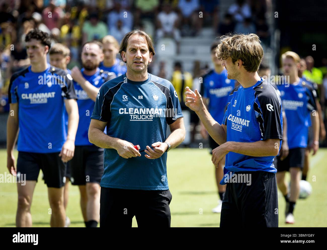 ARNHEM - Coach Rudiger Rehm during Vitesse's first open practice. The ...