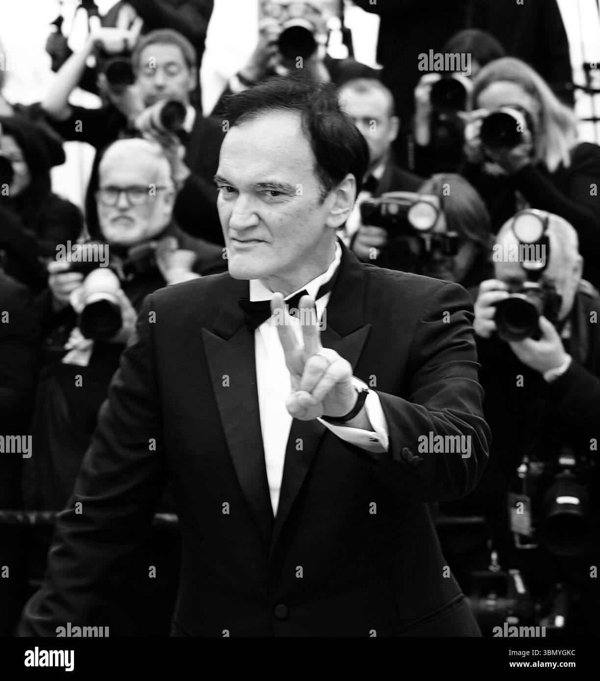Director Quentin Tarantino at the red carpet for the opening of the Cannes Film Festival 2025 ...