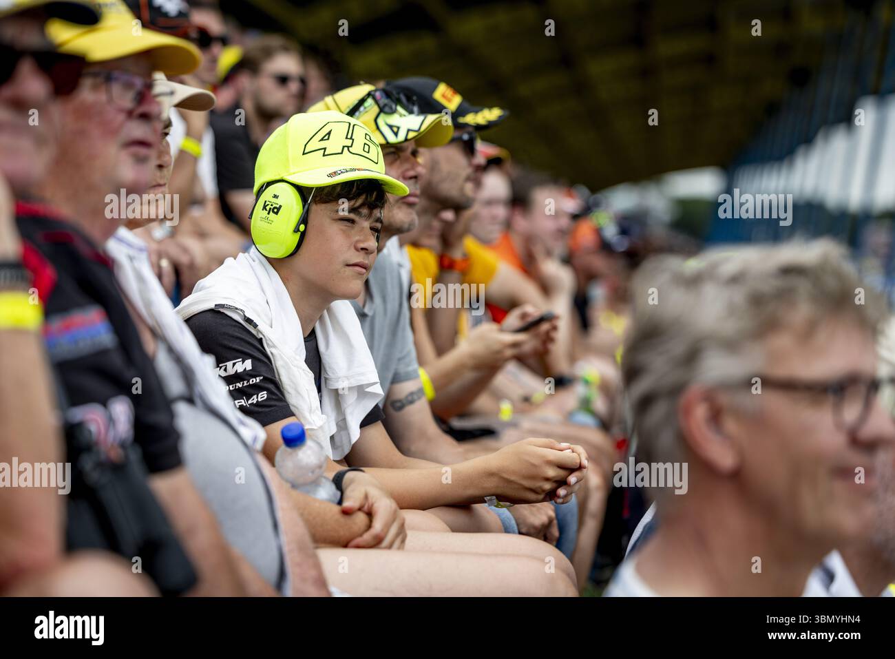 ASSEN - Racing fans during the 100th edition of the TT of Assen. ANP ...