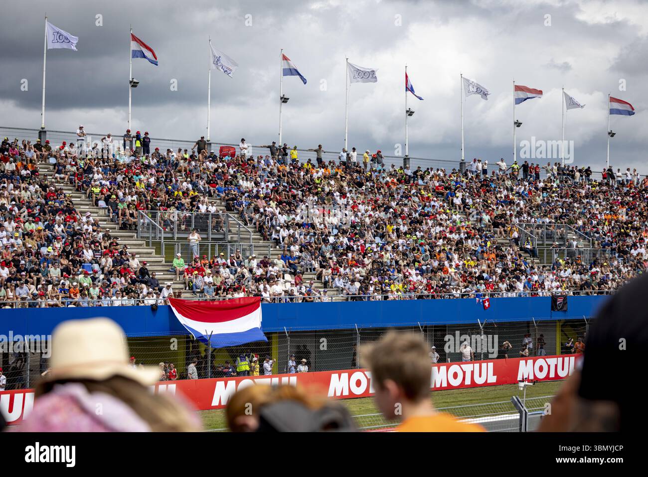 ASSEN - Racing fans during the 100th edition of the TT of Assen. ANP ...